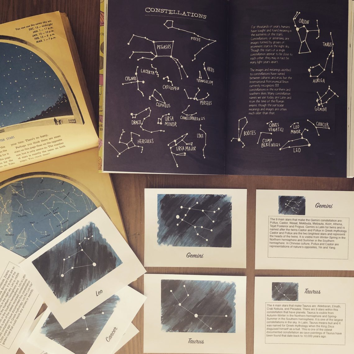 Constellations of the night sky - Chickie & Roo Homeschool
