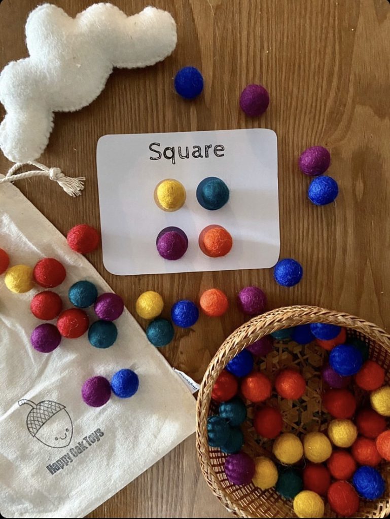 Rainbow Pattern Cards - Chickie & Roo Homeschool