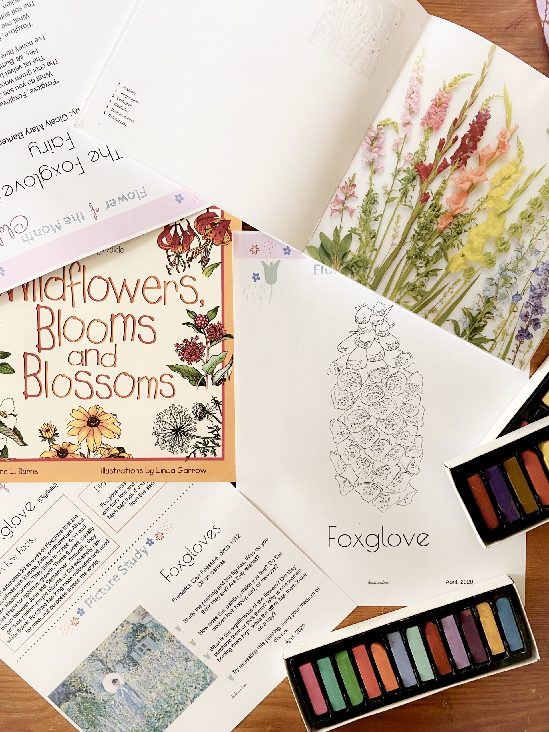 Flower Of The Month Club - Chickie & Roo Homeschool