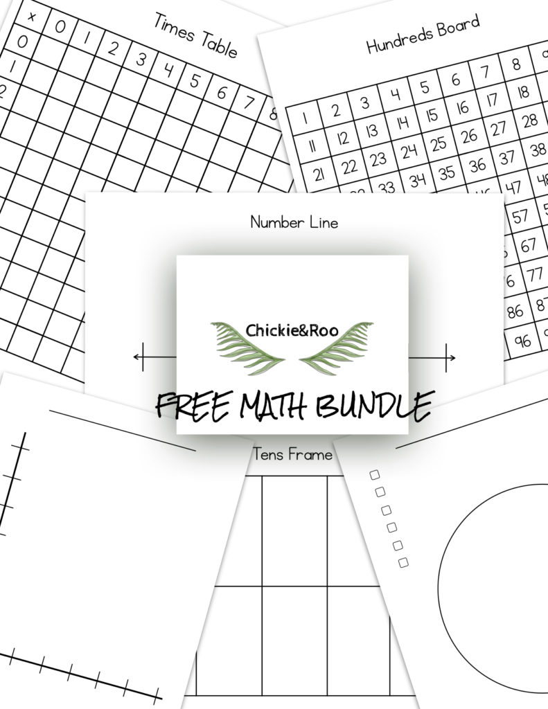 Free Math Bundle - Chickie & Roo Homeschool