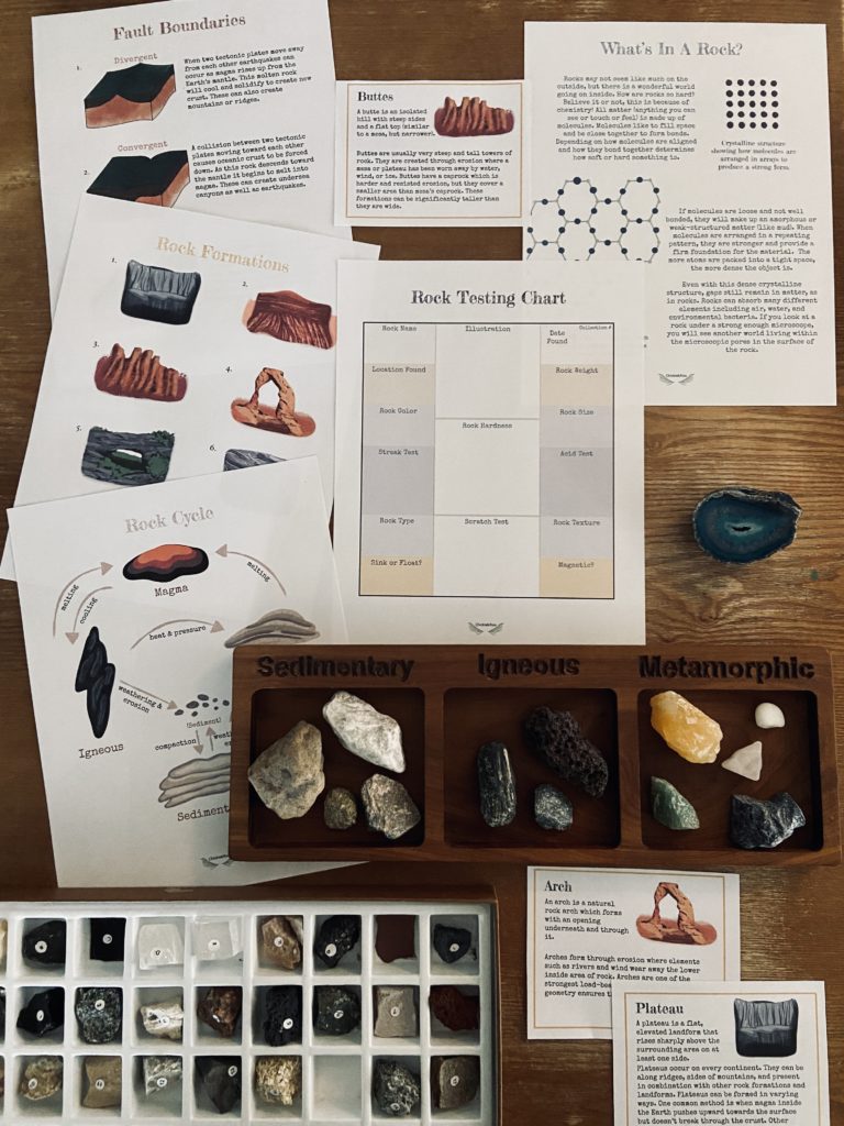 Prep Pack: Rocks - Chickie & Roo Homeschool