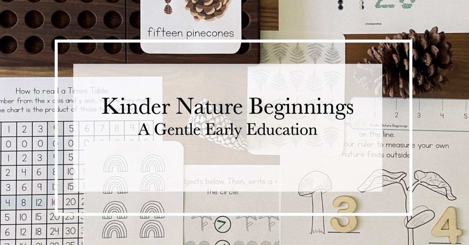 Kinder Nature Beginnings - Chickie & Roo Homeschool